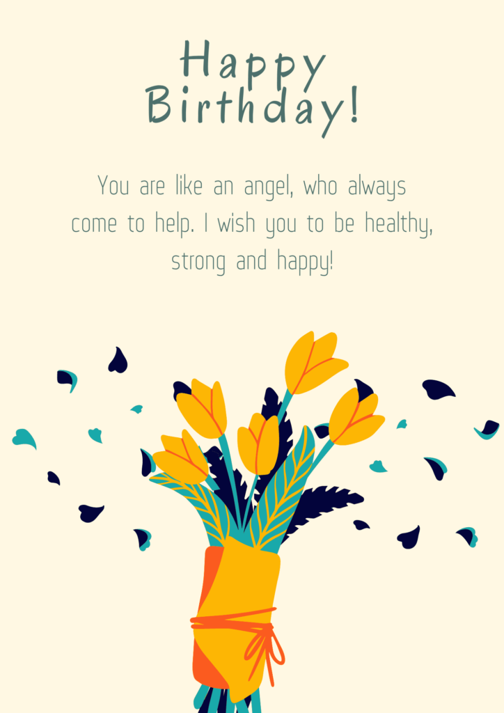 50+ Best Birthday Wishes, Simple Text. Greeting Cards & Video ...
